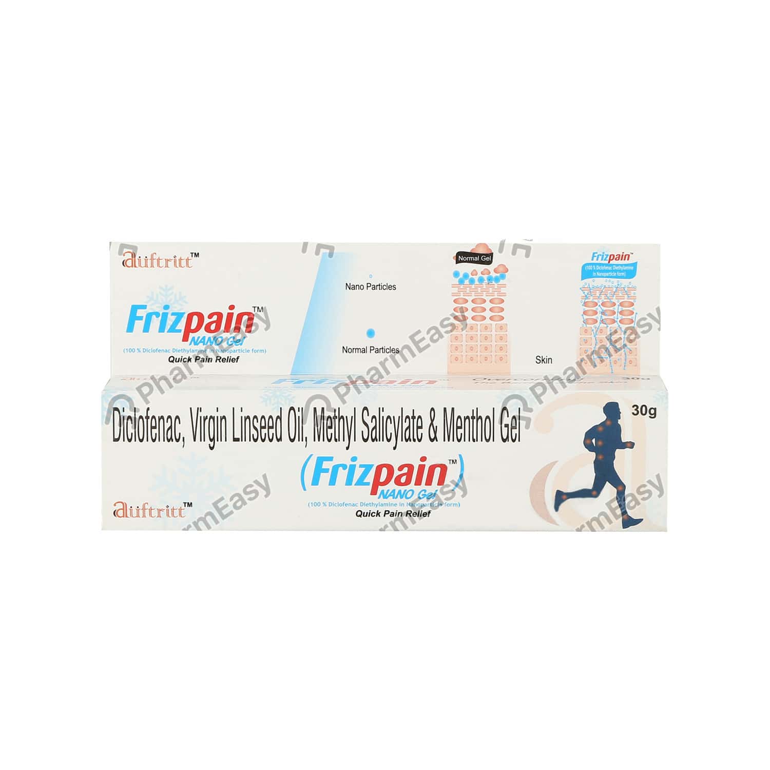Buy Frizpain Nano Gel 30gm Online at Flat 18% OFF* | PharmEasy
