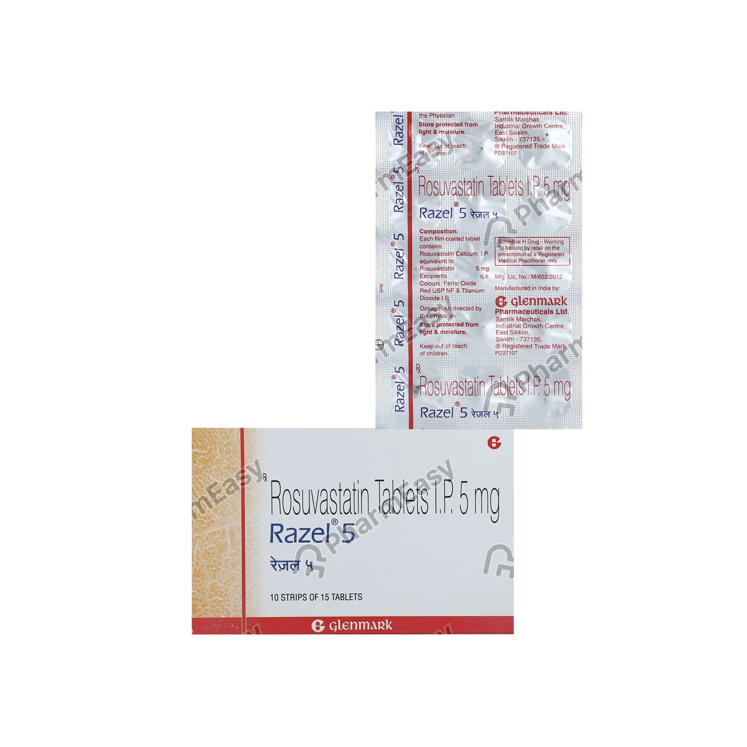 Razel 5mg Tab 15'S - Uses, Side Effects, Dosage, Composition & Price | PharmEasy