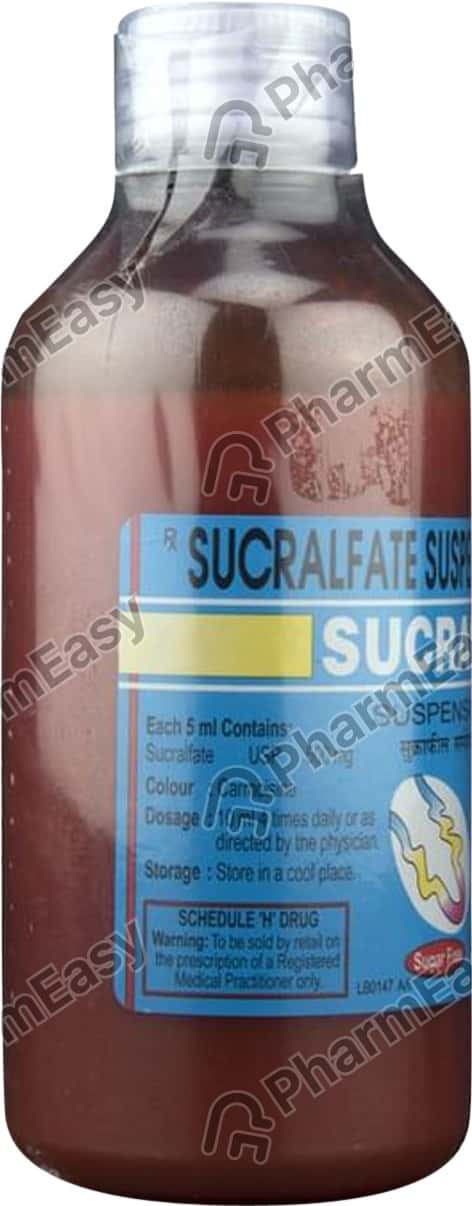 Sucrafil 500 MG Suspension (200): Uses, Side Effects, Price, Dosage ...
