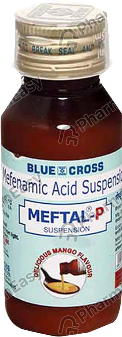Meftal P 100 MG/5ML Suspension (60): Uses, Side Effects, Price & Dosage ...