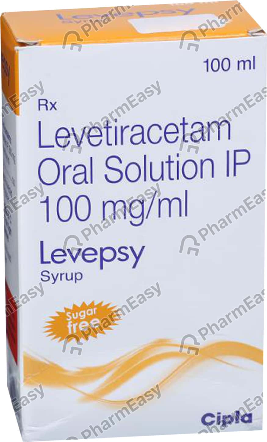 Levepsy 500 MG/5ML Syrup (100): Uses, Side Effects, Price & Dosage ...