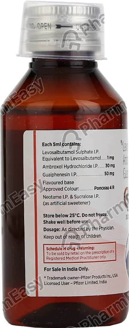 Corex Ls Sugar Free Bottle Of 100ml Syrup: Uses, Side Effects, Price ...