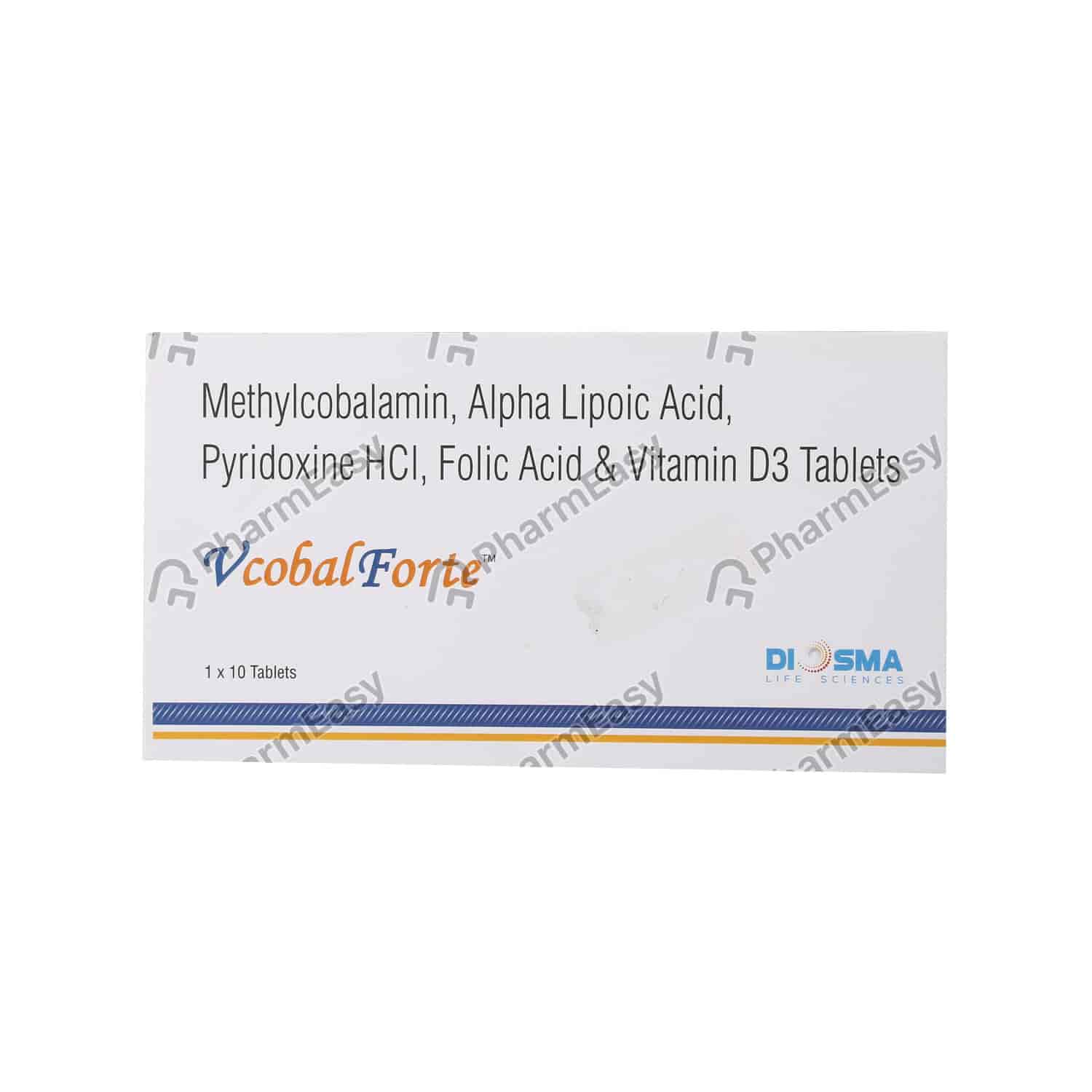 Buy Vcobal Forte Tab 10'S Online at flat 15% off | PharmEasy