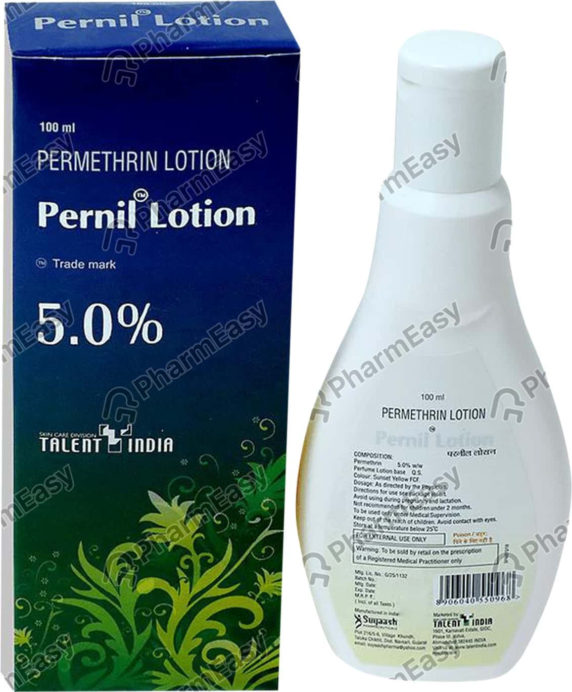 Pernil 5 % Lotion (100): Uses, Side Effects, Price & Dosage | PharmEasy
