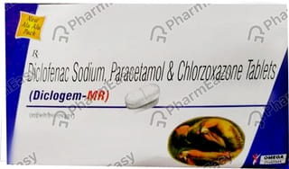 Diclogem Mr Plus Tablet (10): Uses, Side Effects, Price, Dosage ...