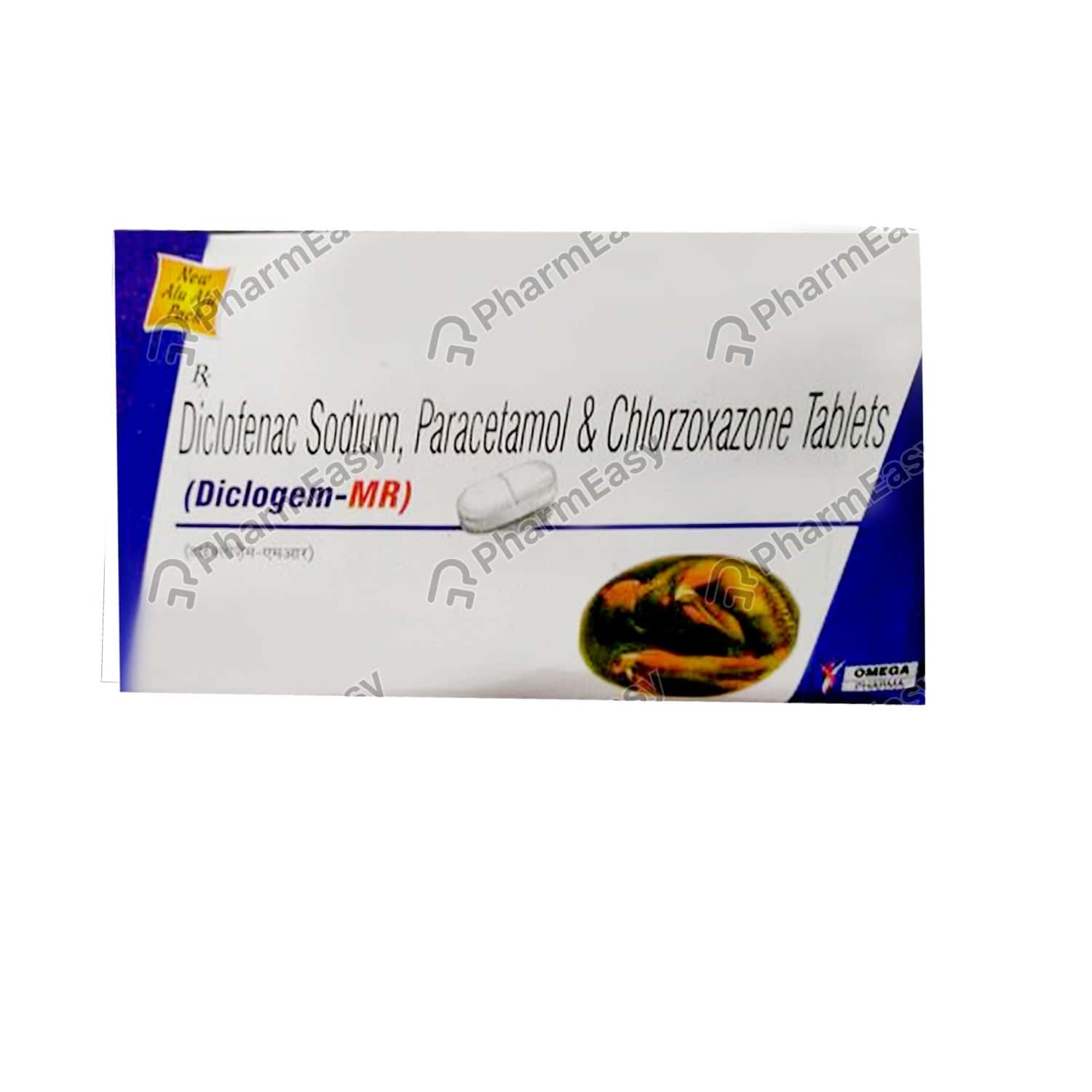 Buy Diclogem Tablet (10) Online at Flat 18% OFF* | PharmEasy