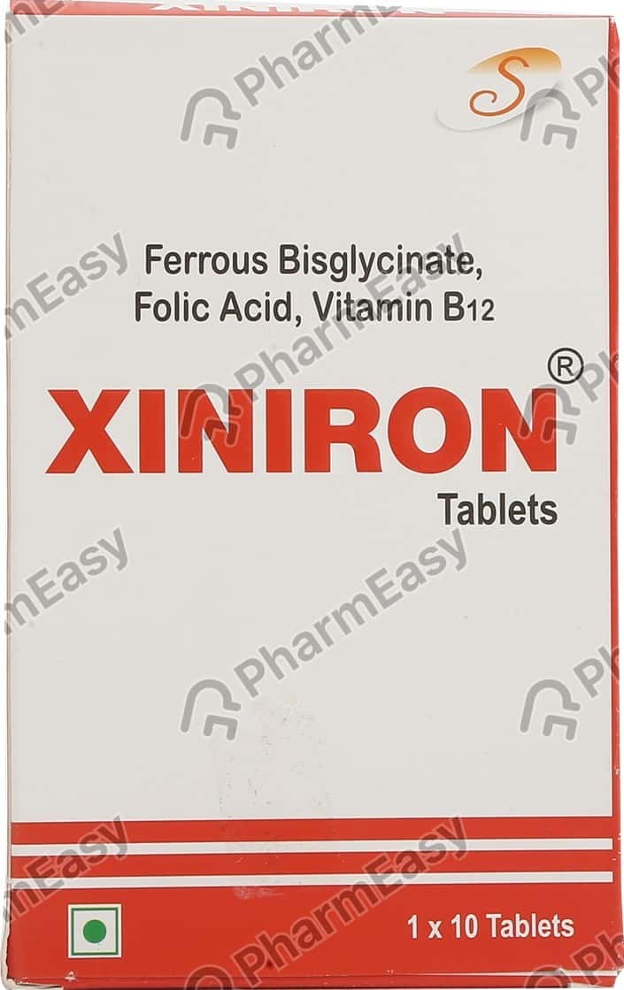 Xiniron Strip Of 10 Tablets: Uses, Side Effects, Price & Dosage | PharmEasy