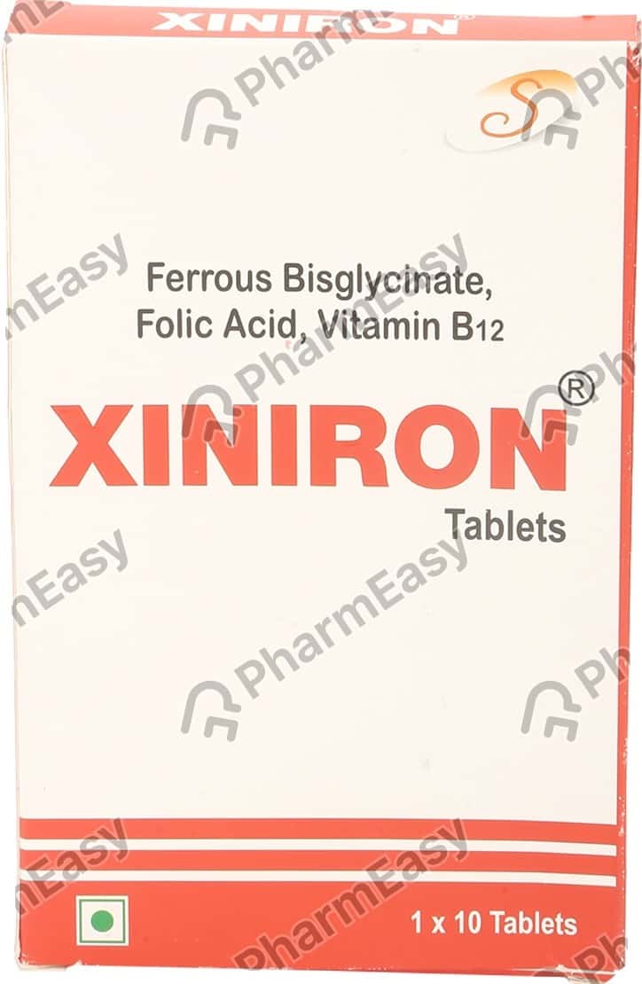 Xiniron Strip Of 10 Tablets: Uses, Side Effects, Price & Dosage | PharmEasy