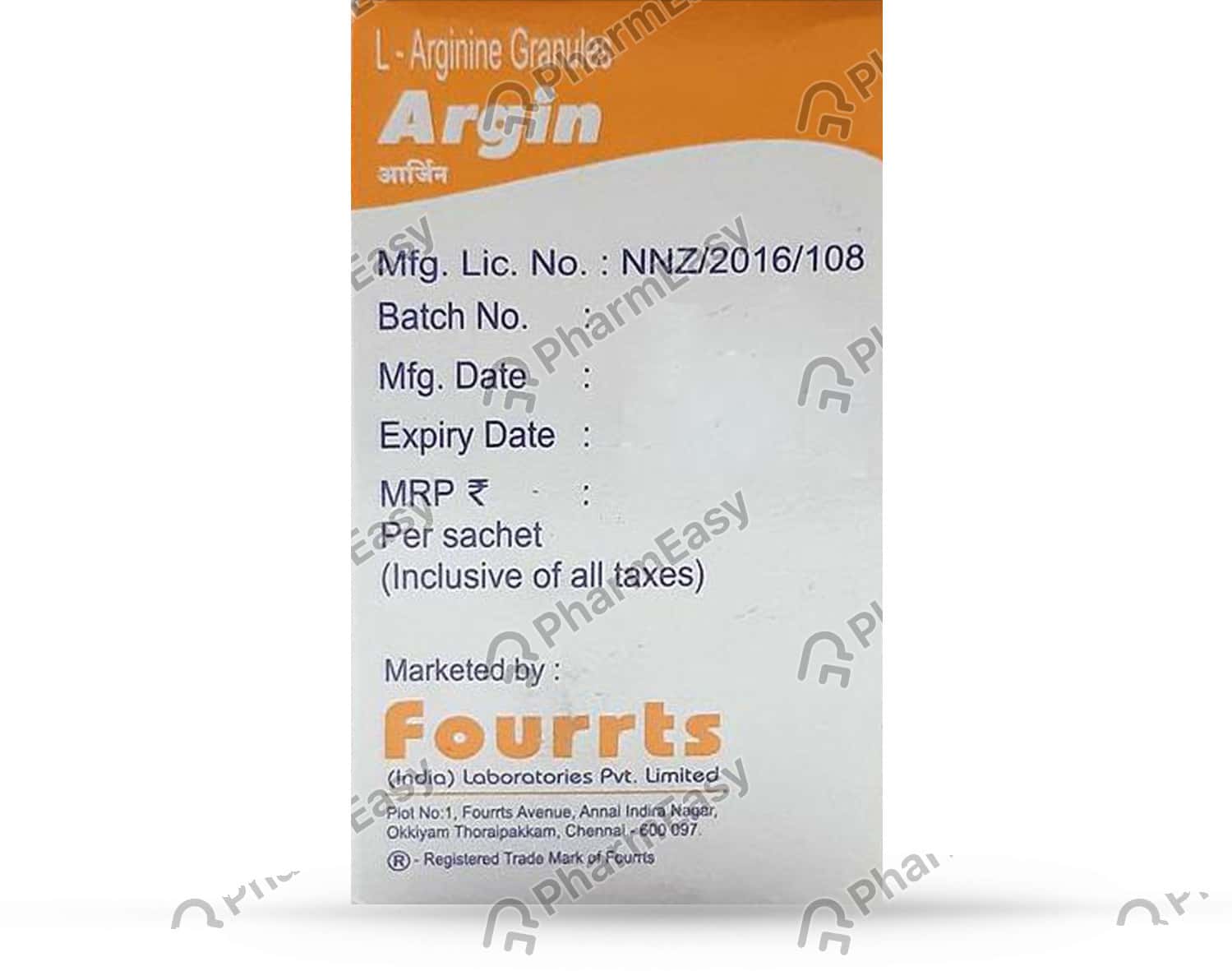 Argin 3 G Granules (5): Uses, Side Effects, Price, Dosage & Composition ...