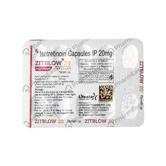 Zitblow 20 MG Capsule (10) - Uses, Side Effects, Dosage, Composition ...