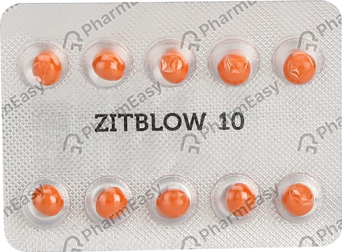 Zitblow 10 MG Capsule (10): Uses, Side Effects, Price & Dosage | PharmEasy