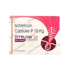Buy Zitblow 10 MG Capsule (10) Online at Flat 18% OFF* | PharmEasy