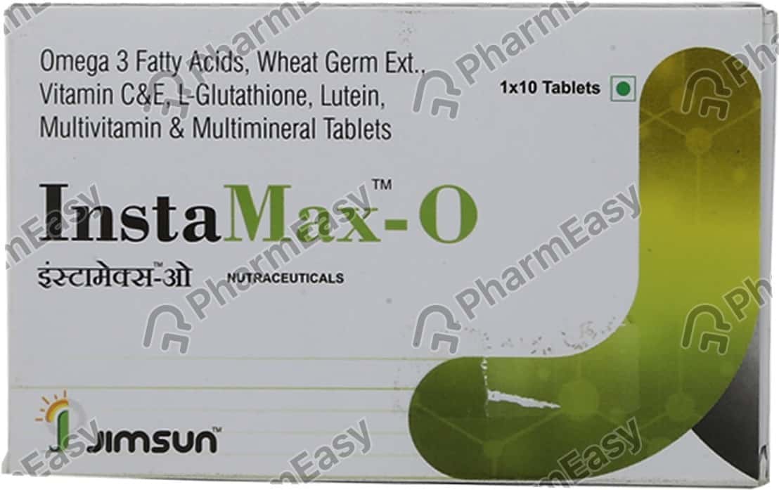 Buy Instamax O Strip Of 10 Tablets Online at Flat 15% OFF | PharmEasy