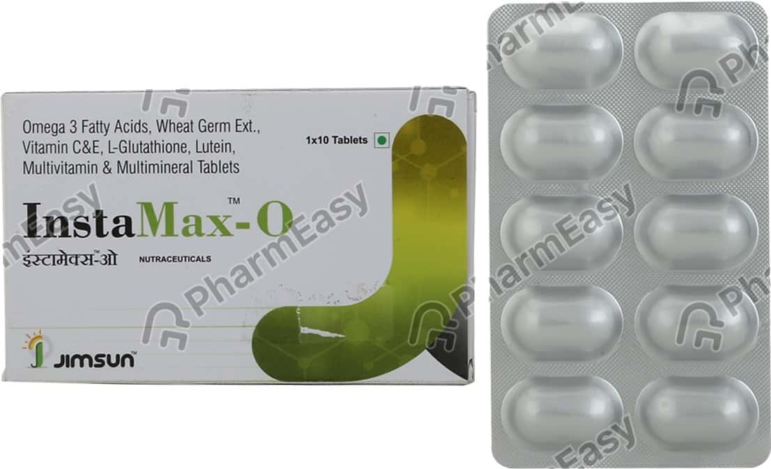 Buy Instamax O Strip Of 10 Tablets Online at Flat 15% OFF | PharmEasy