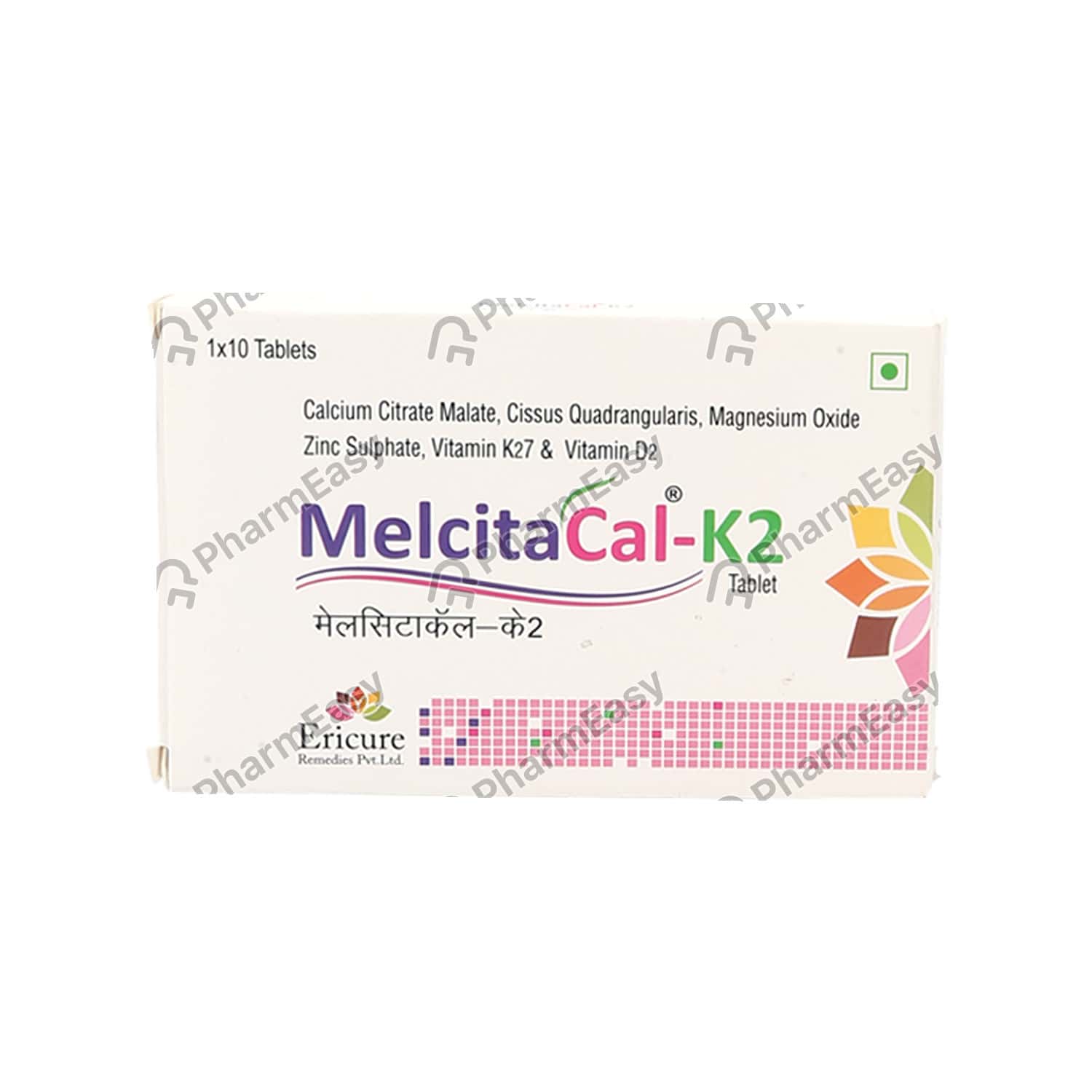 Buy Melcitacal K2 Tab 10'S Online at Flat 18% OFF* | PharmEasy