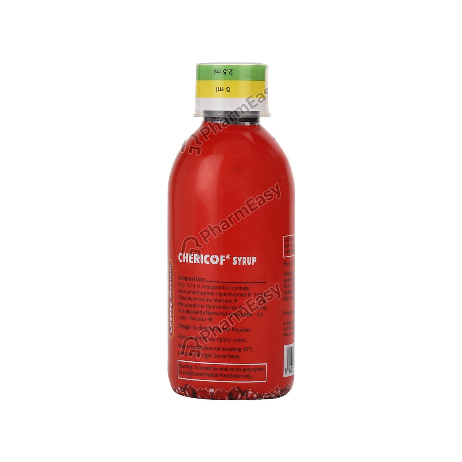 Buy Chericof Cherry Flavour Syrup 100ml Online at Flat 18% OFF* | PharmEasy