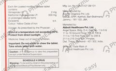 Gluformin G 2mg New Strip Of 15 Tablets: Uses, Side Effects, Price ...