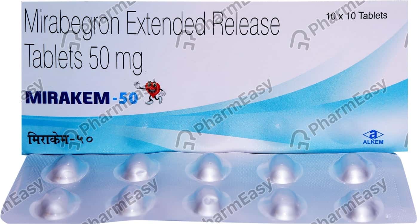 Mirakem 50 MG Tablet (10): Uses, Side Effects, Price & Dosage | PharmEasy
