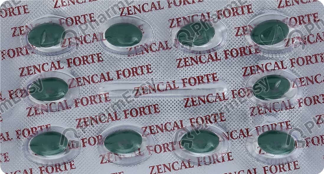Buy Zencal Forte Strip Of 10 Softgel Capsules Online & Save Up to 24% ...