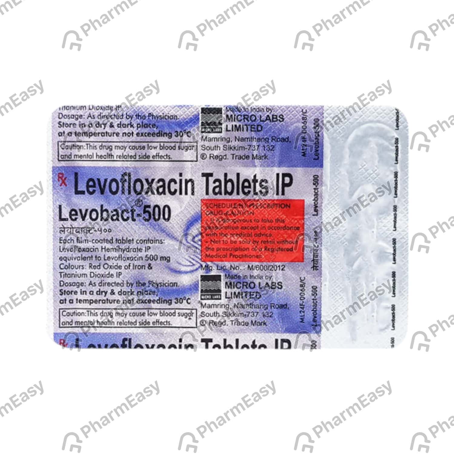 Levobact 500 MG Tablet (10): Uses, Side Effects, Price & Dosage | PharmEasy