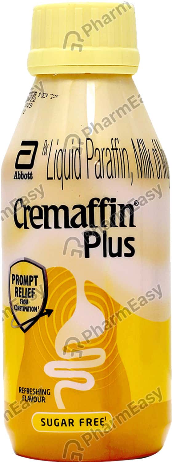 Cremaffin Plus Emulsion | Refreshing Flavour Sugar Free: Uses, Side ...