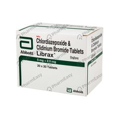 Buy Librax Strip Of 20 Tablets Online & Save Up to 24% at PharmEasy