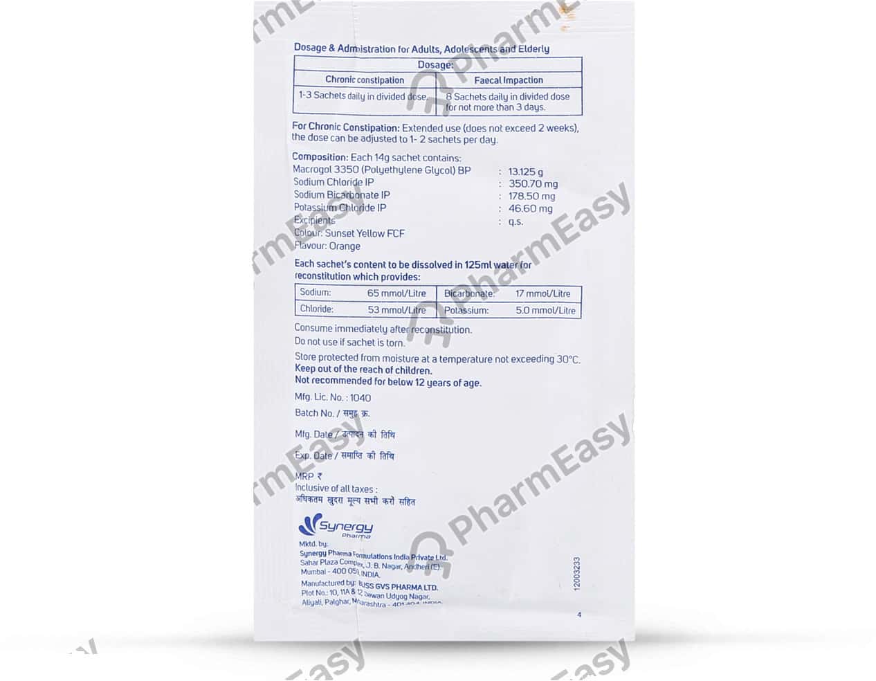 Buy Macrolax Oral Powder (14) Online at Flat 15% OFF | PharmEasy