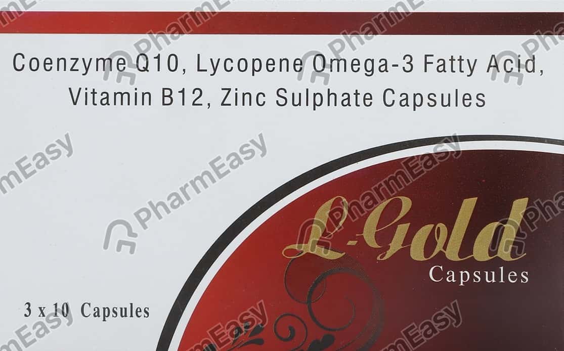Buy L Gold Capsule (10) Online & Save Up to 24% at PharmEasy