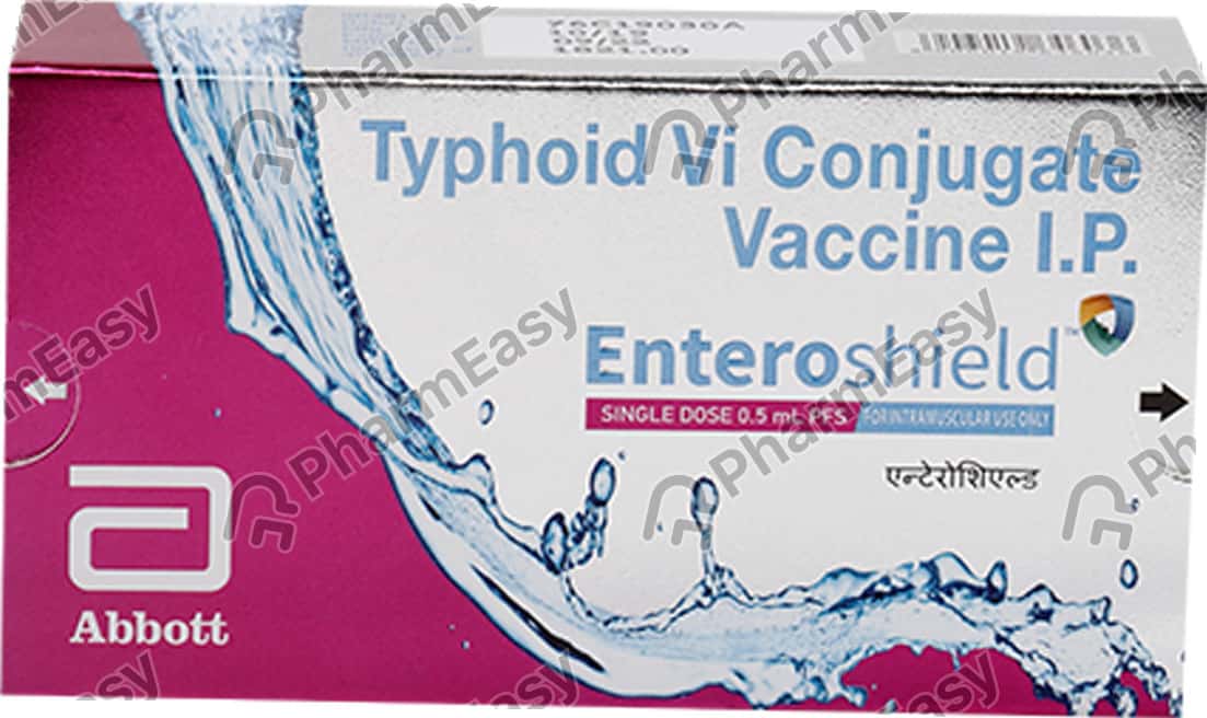 Enteroshield 25 MCG Vaccine (0.5): Uses, Side Effects, Price & Dosage ...
