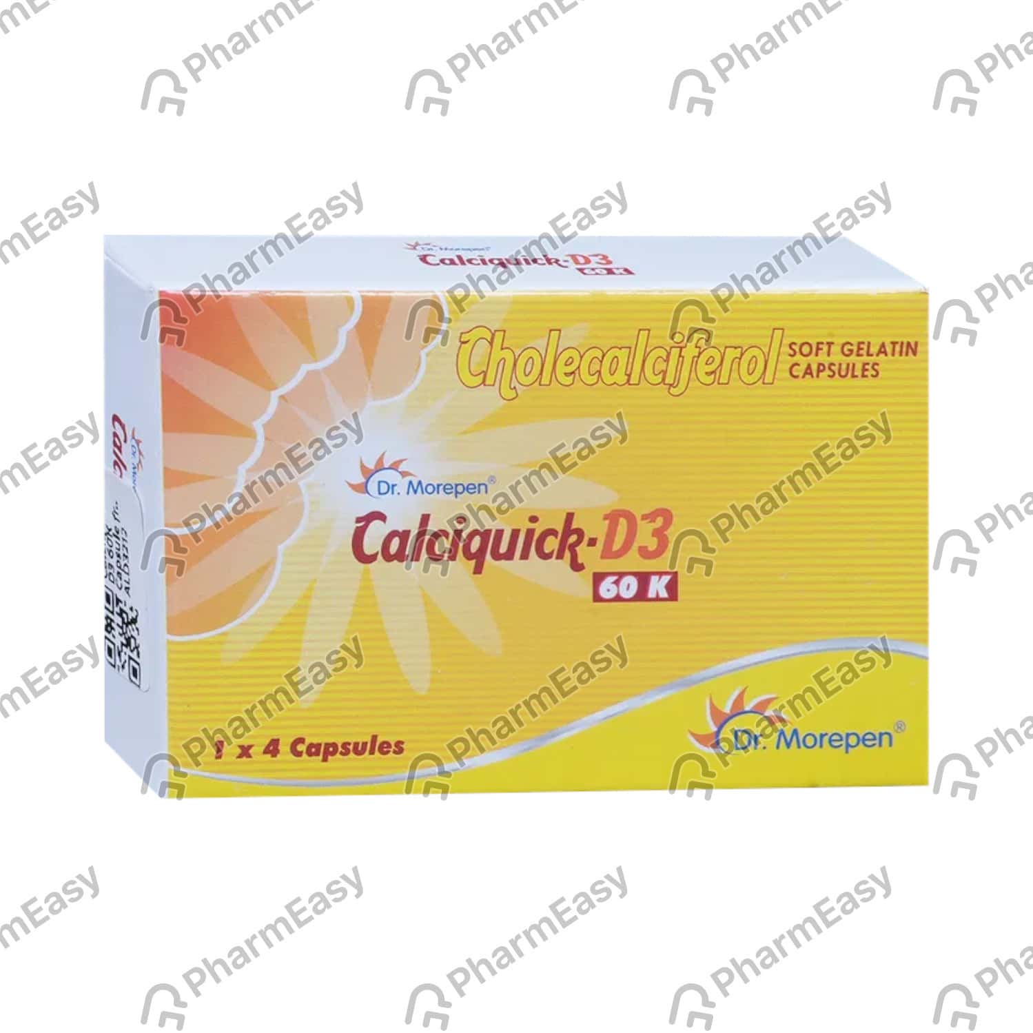 Calcose D3 60000 IU Capsule (4): Uses, Side Effects, Price & Dosage ...