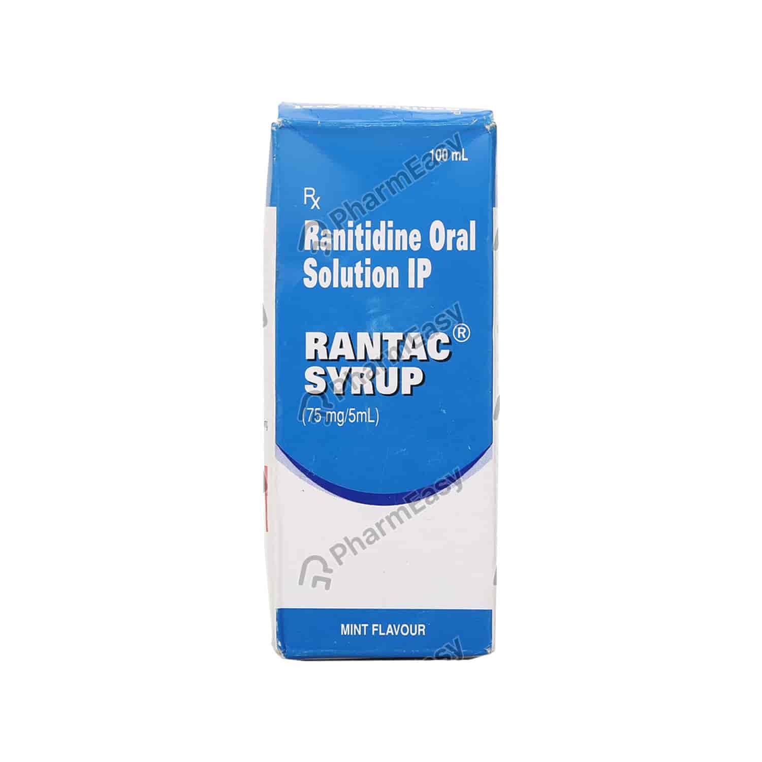 Rantac Mint Flavour Syrup 100ml - Uses, Side Effects, Dosage ...