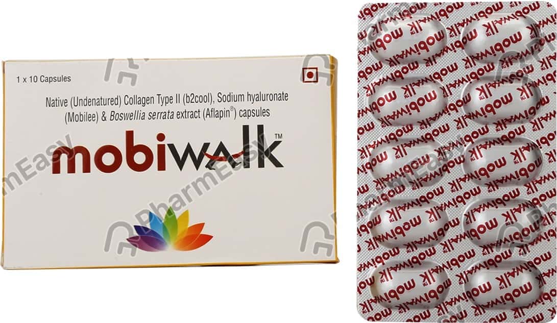 Buy Mobiwalk Strip Of 10 Capsules Online at Flat 15% OFF | PharmEasy