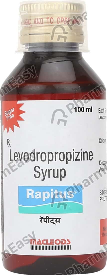 Buy Rapitus 30 MG Syrup (100) Online at Flat 15% OFF | PharmEasy