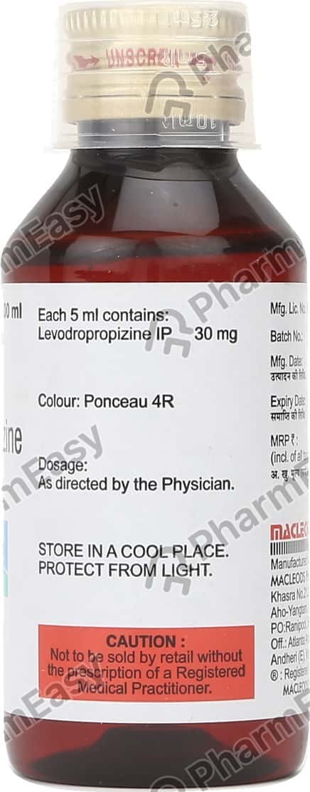 Buy Rapitus 30 MG Syrup (100) Online at Flat 15% OFF | PharmEasy