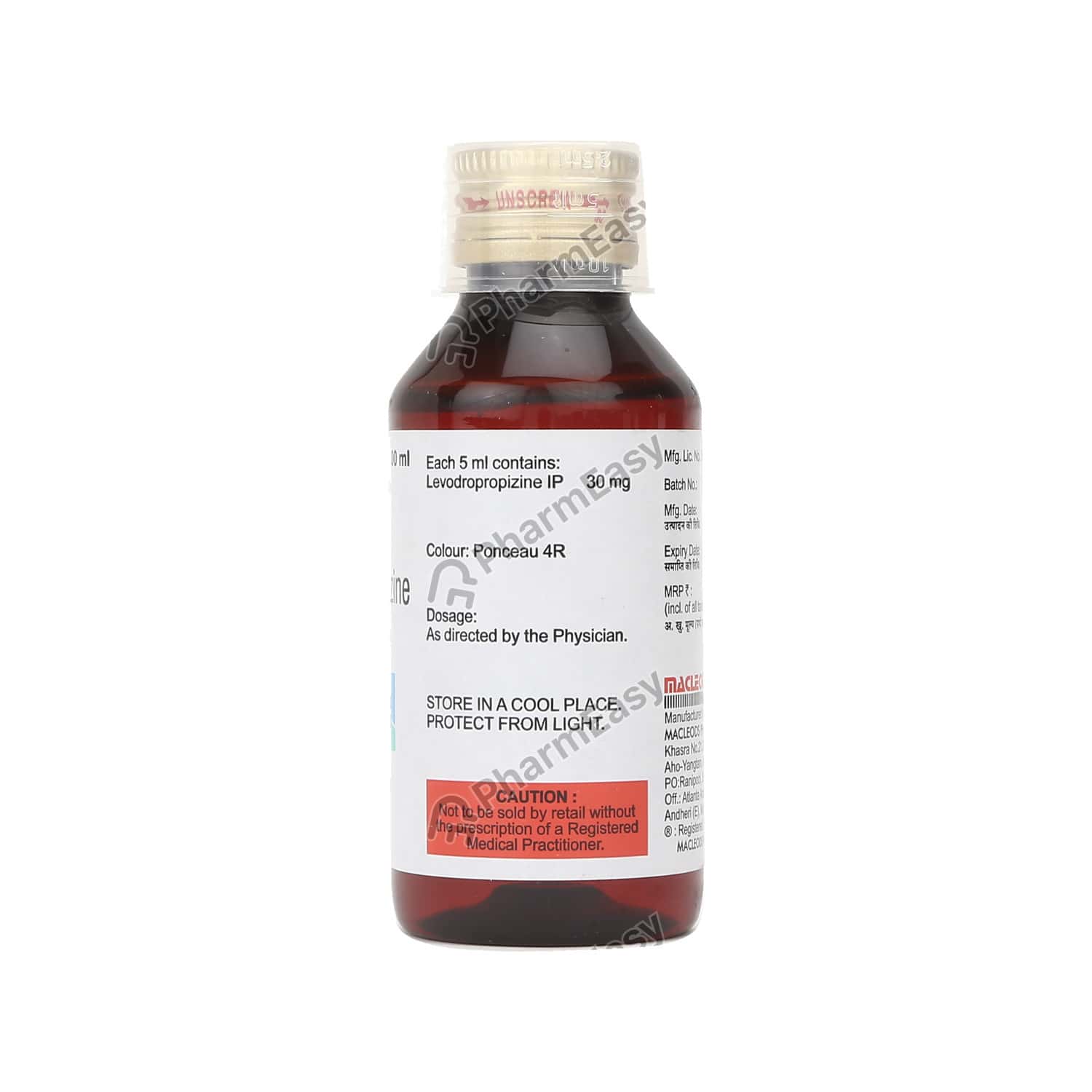 Buy Rapitus 30 MG Syrup (100) Online at Flat 18% OFF* | PharmEasy