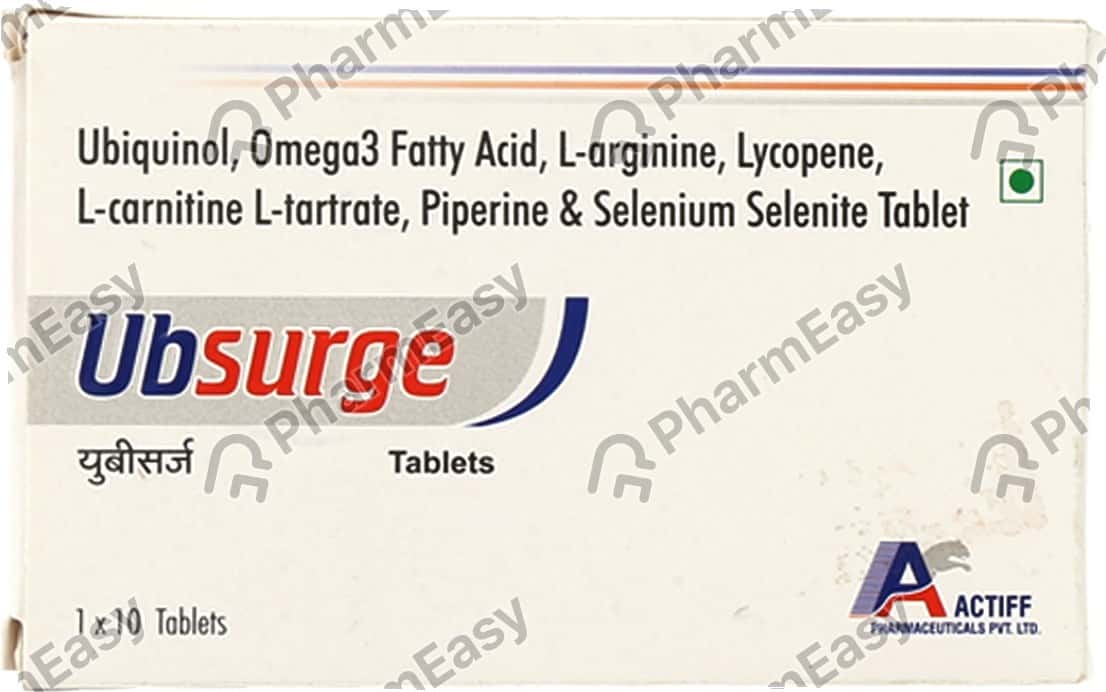 Buy Ubsurge Strip Of 10 Tablets Online at Flat 15% OFF | PharmEasy