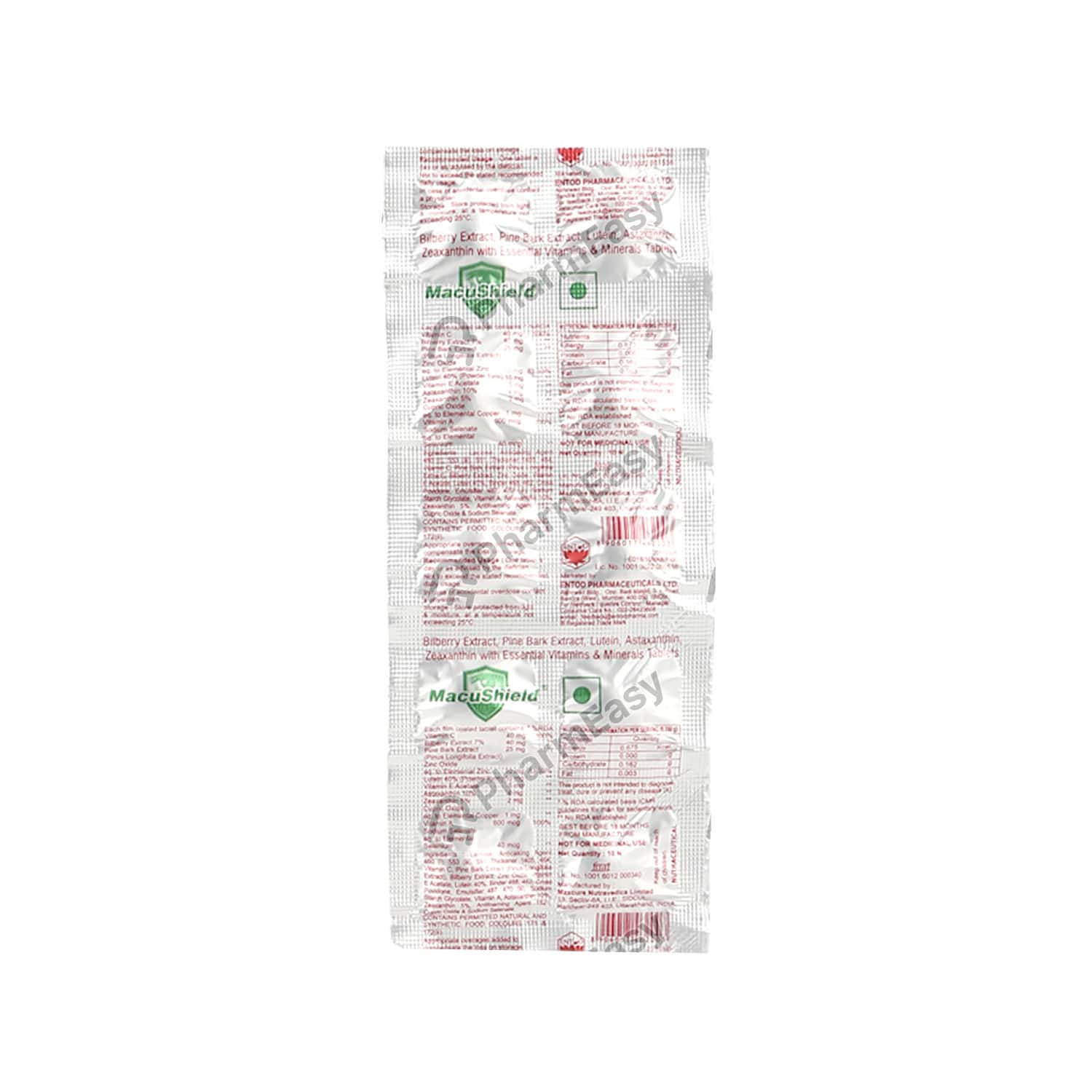 Buy Macushield Tab 10'S Online at Flat 18% OFF* | PharmEasy