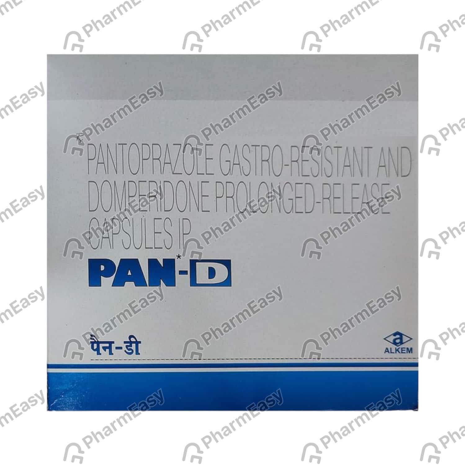 Pan D Strip Of 20 Capsules: Uses, Side Effects, Price & Dosage | PharmEasy