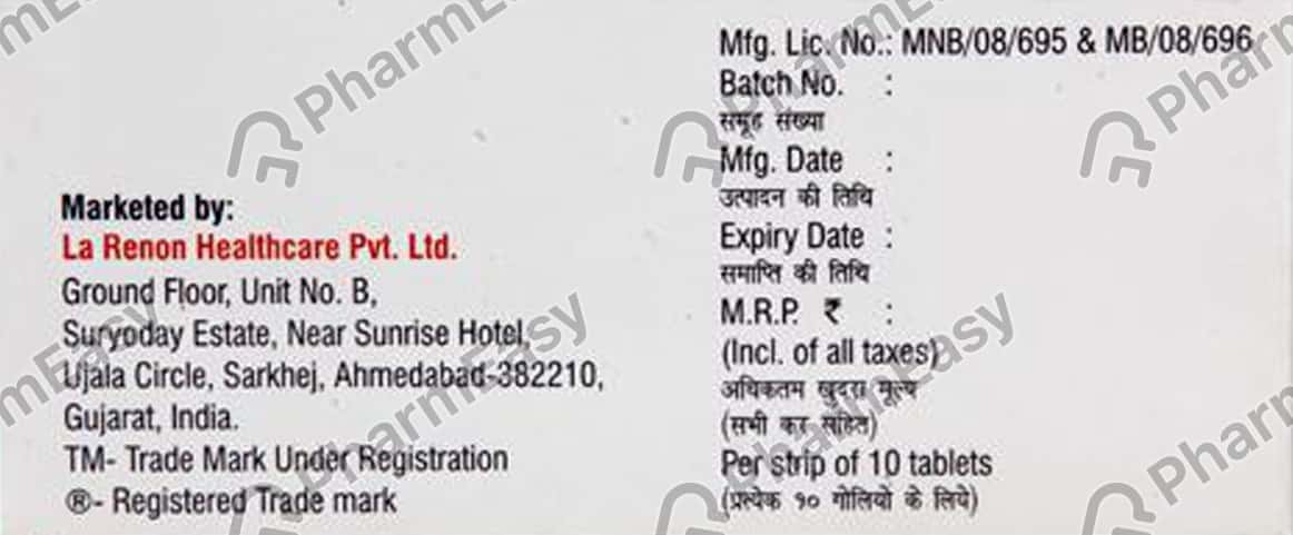 Roslaren Ac 20mg Strip Of 10 Capsules: Uses, Side Effects, Price ...