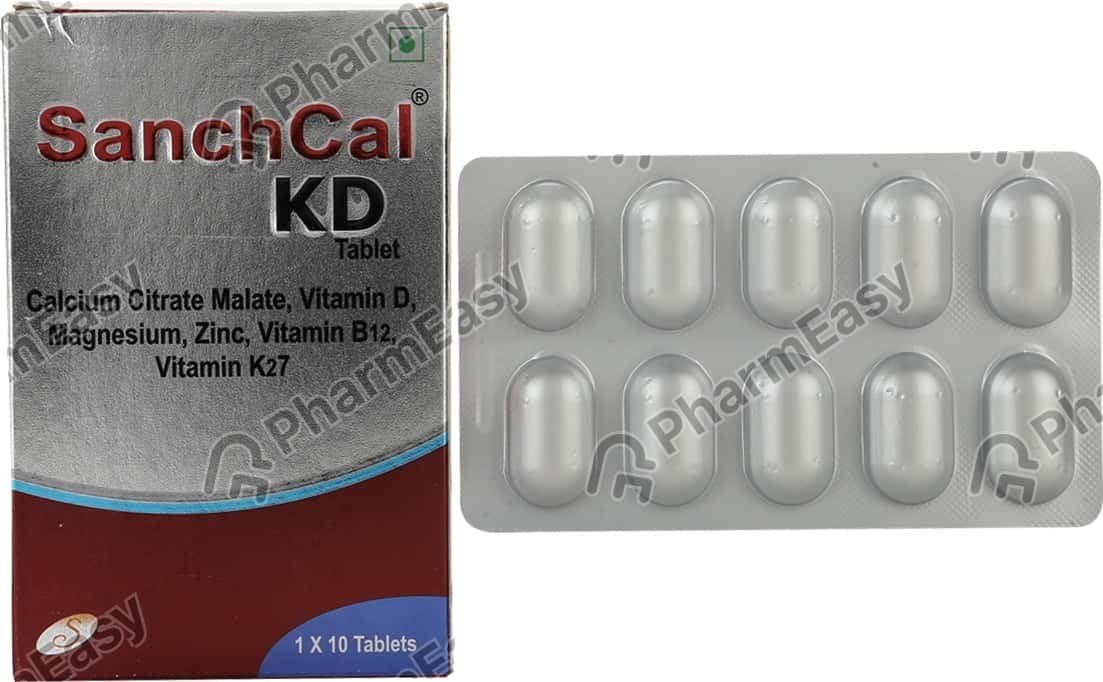 Buy Sanchcal Kd Strip Of 10 Tablets Online at Flat 15% OFF | PharmEasy