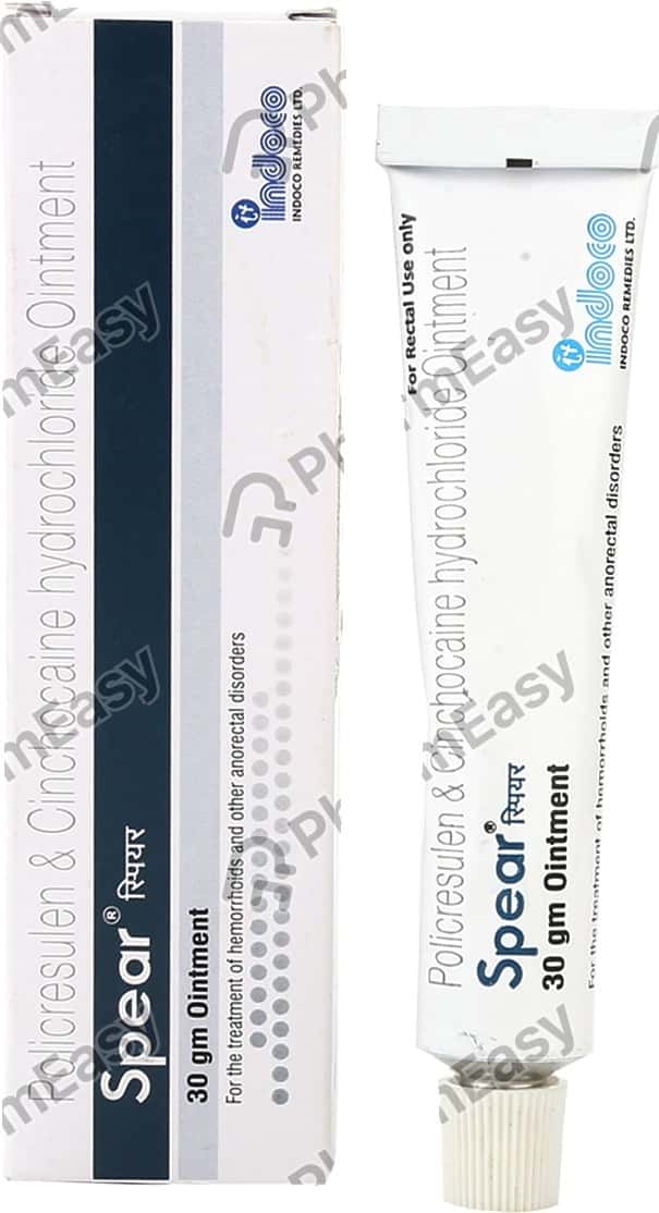 Buy SPEAR OINT 30GM Online & Get Upto 60% OFF at PharmEasy