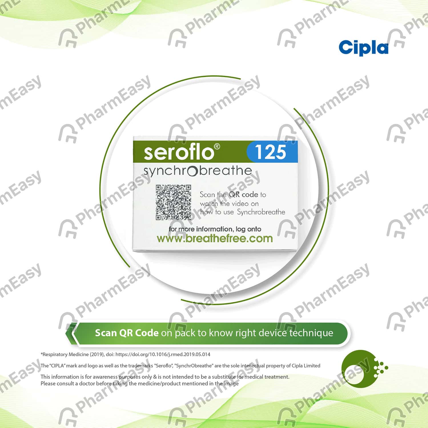 Seroflo 125mcg Box Of 120md Synchrobreathe Inhaler: Uses, Side Effects ...