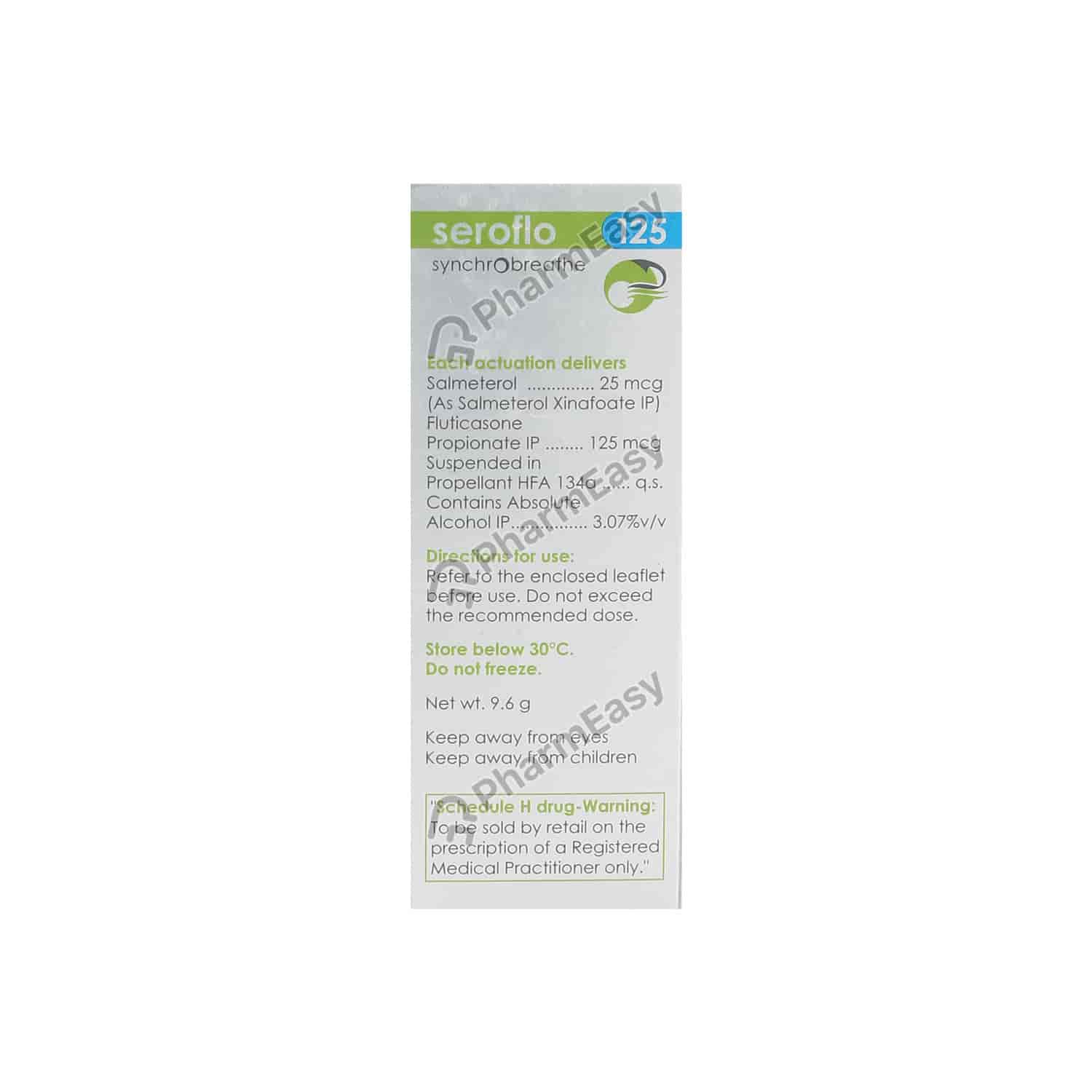 Buy Seroflo 125mcg Synchrobreathe Inh 120md Online at Flat 18% OFF ...