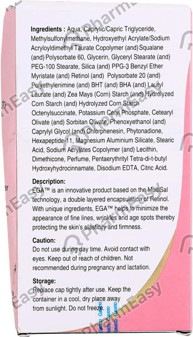 Buy EGA NIGHT CREAM 30GM Online & Get Upto 60% OFF at PharmEasy