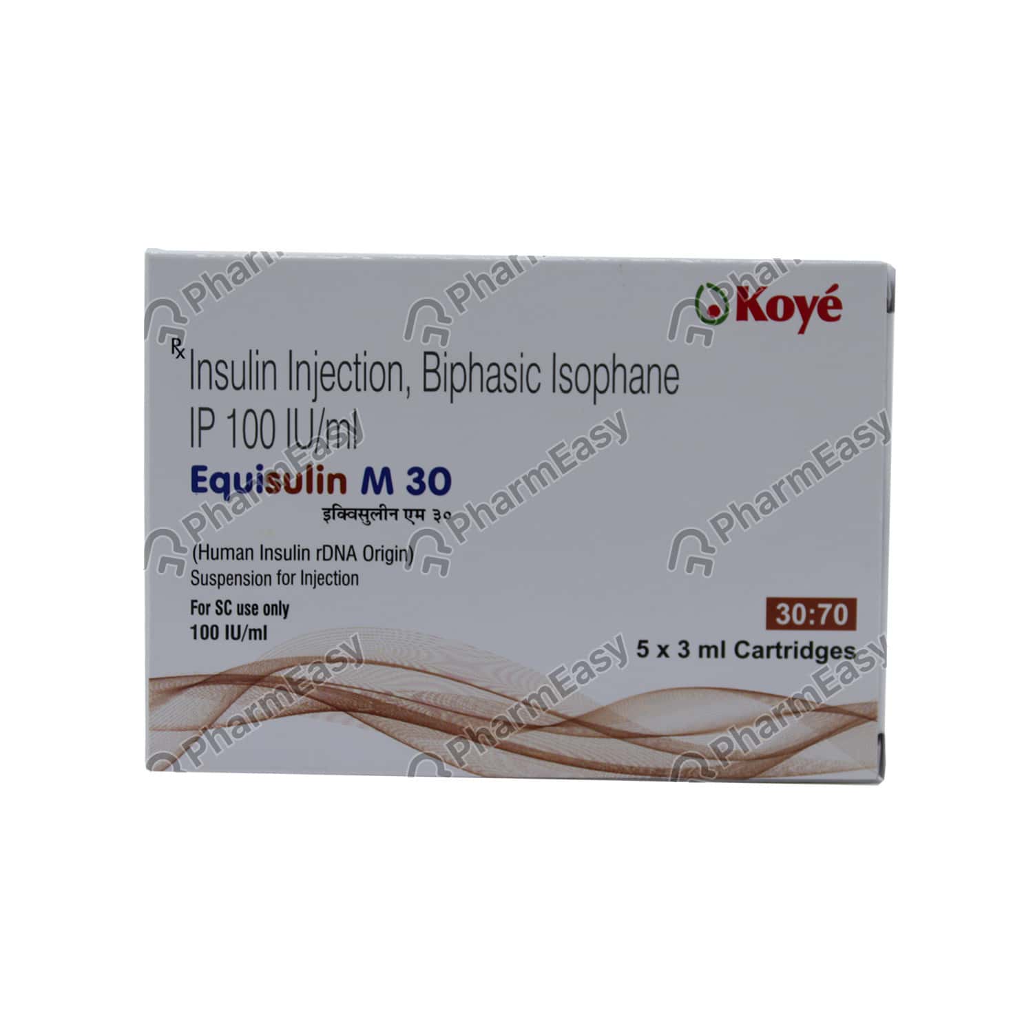 Equisulin 100 IU Suspension For Injection (3) - Uses, Side Effects ...