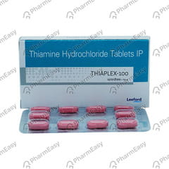 Thiaplex 100 MG Tablet (10): Uses, Side Effects, Price & Dosage | PharmEasy