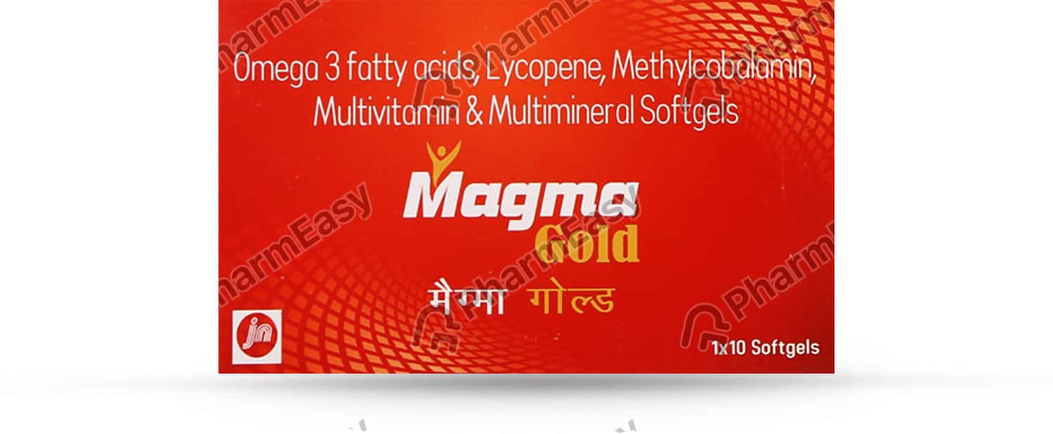 Buy Magma Gold Strip Of 10 Capsules Online at Flat 15% OFF | PharmEasy