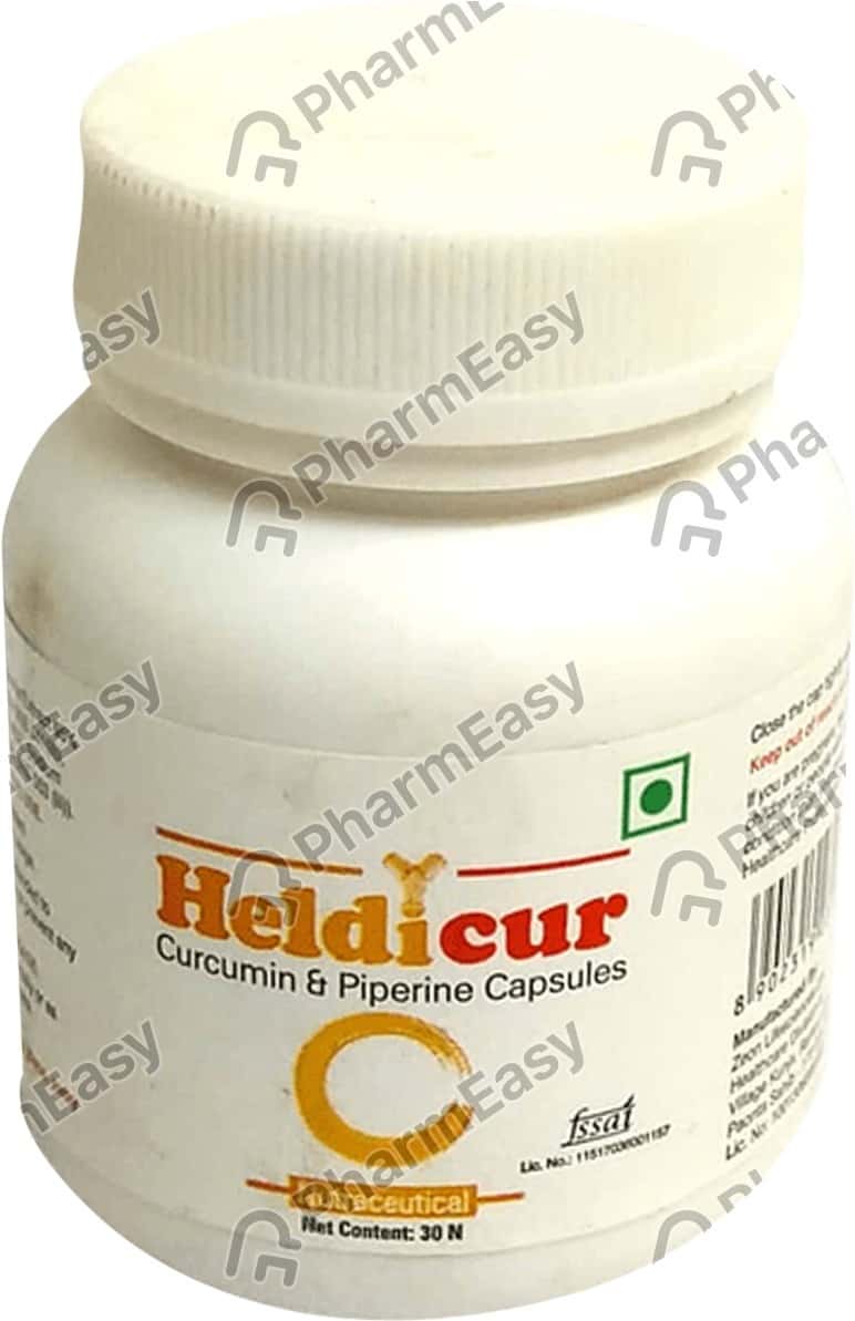 Buy Heldicur Capsules 30'S Online at Flat 15% OFF | PharmEasy