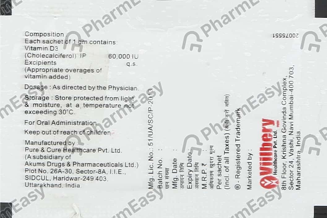 Esd3 60000 IU Granules (1): Uses, Side Effects, Price & Dosage | PharmEasy