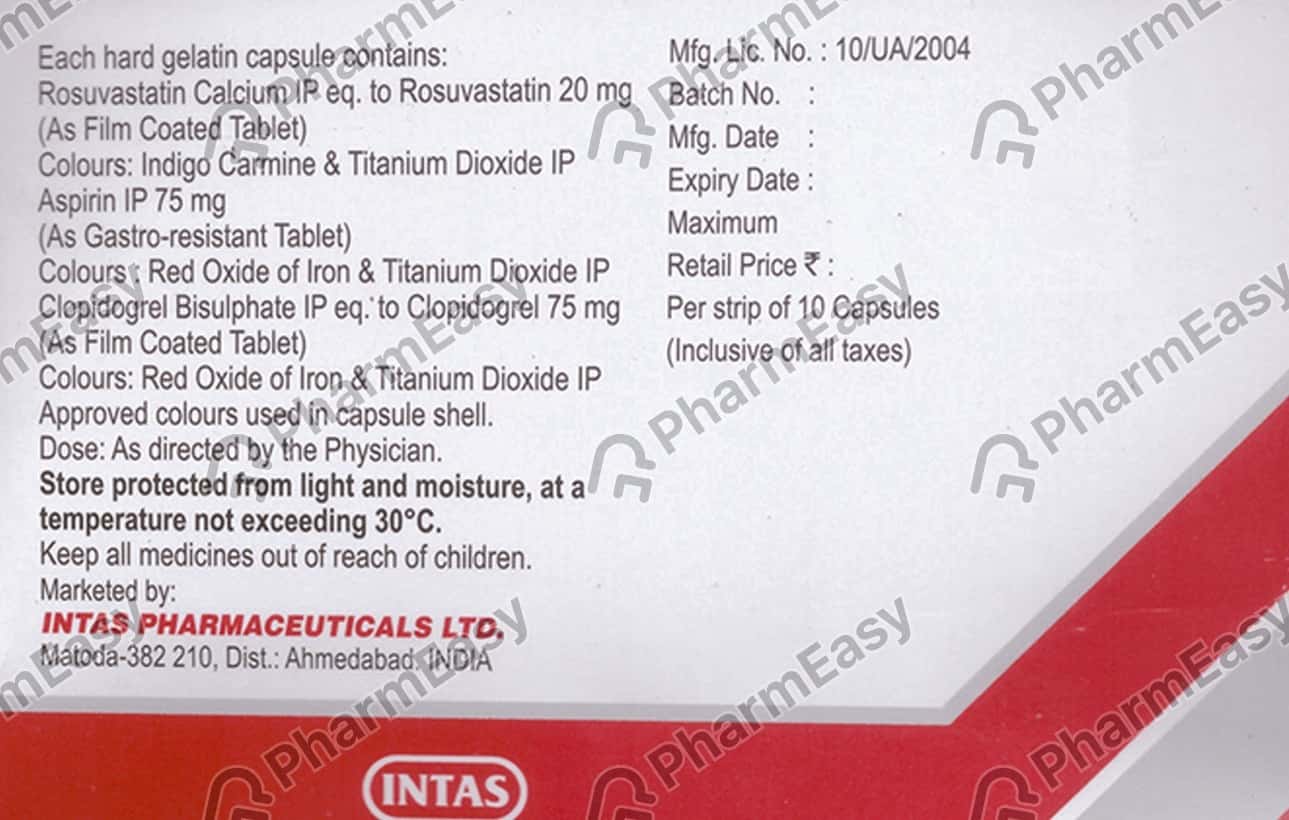 Preva Gold 20mg Capsules 10'S: Uses, Side Effects, Price, Dosage ...